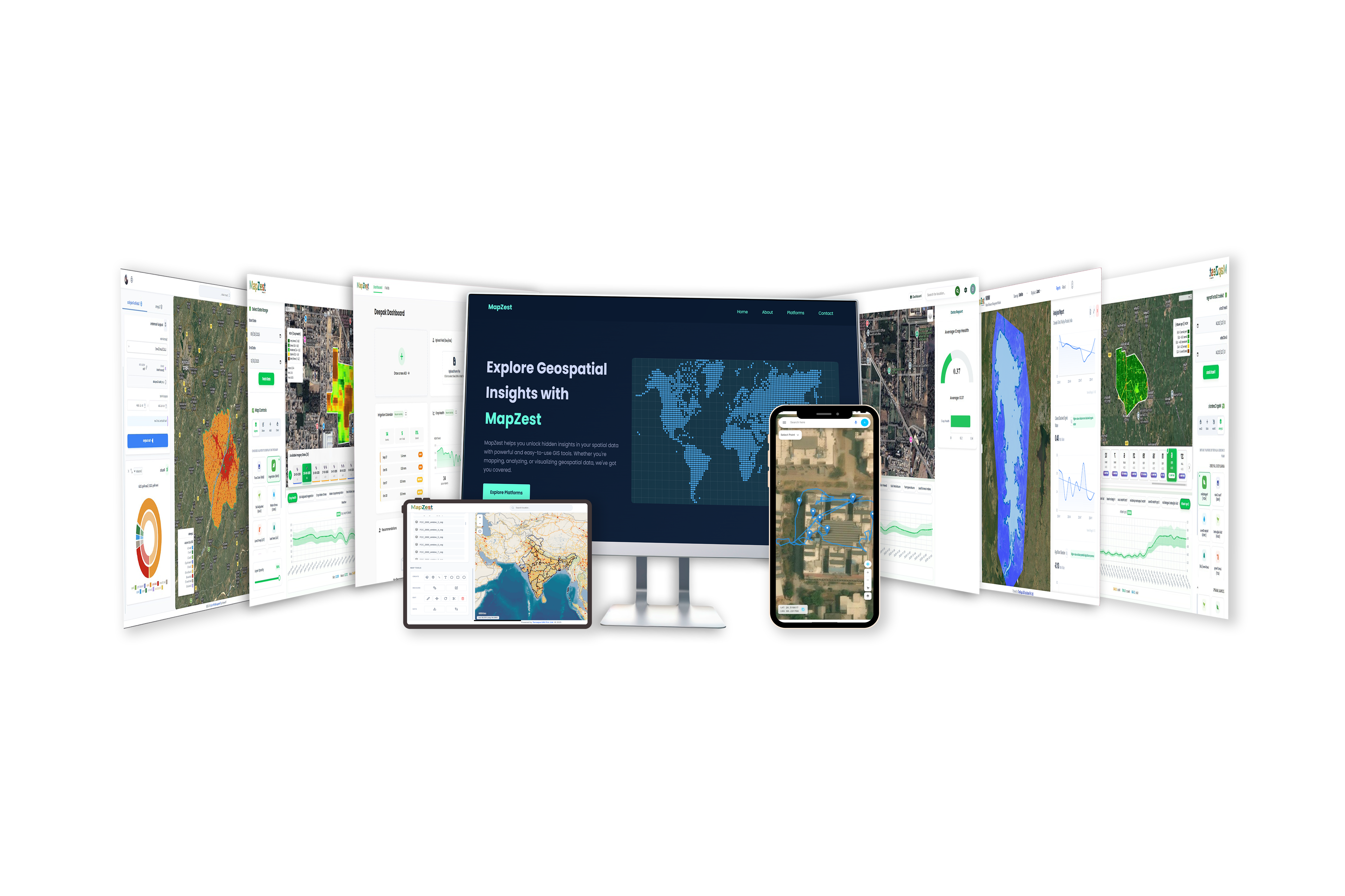 Mapzest | Advanced WebGIS & Geospatial Intelligence Platform